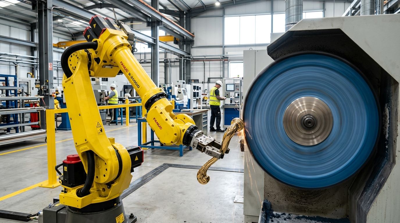 Luxury Door Handle Robotic Polishing Solution